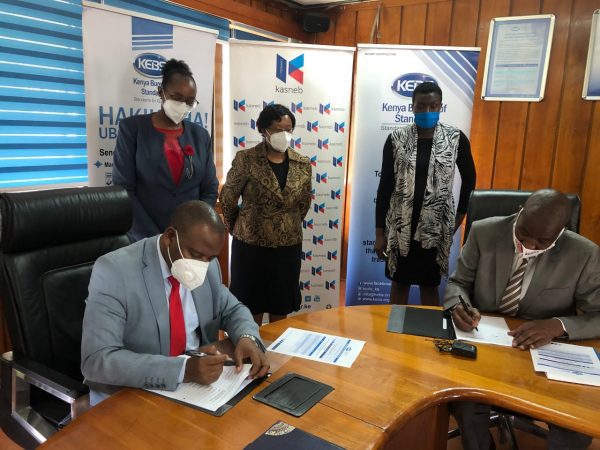KEBS signs MOU with kasneb for certification of quality practitioners ...